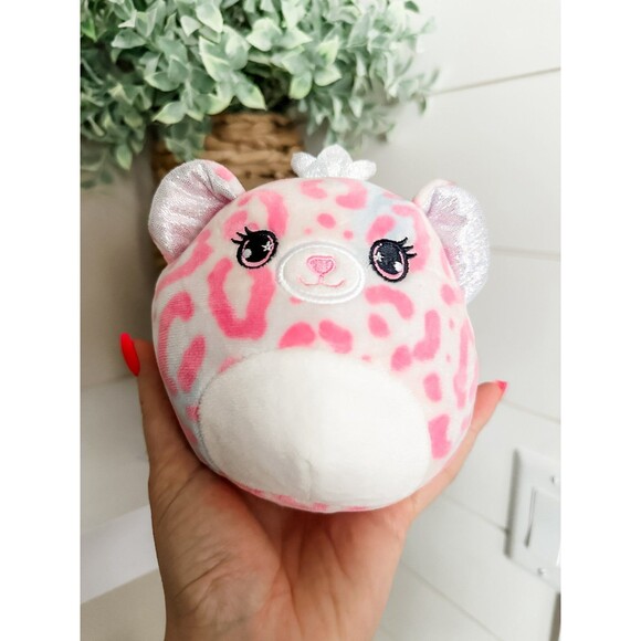 Squishmallows | Toys | Squishmallow Brandi Pink Cheetah Leopard Cat ...